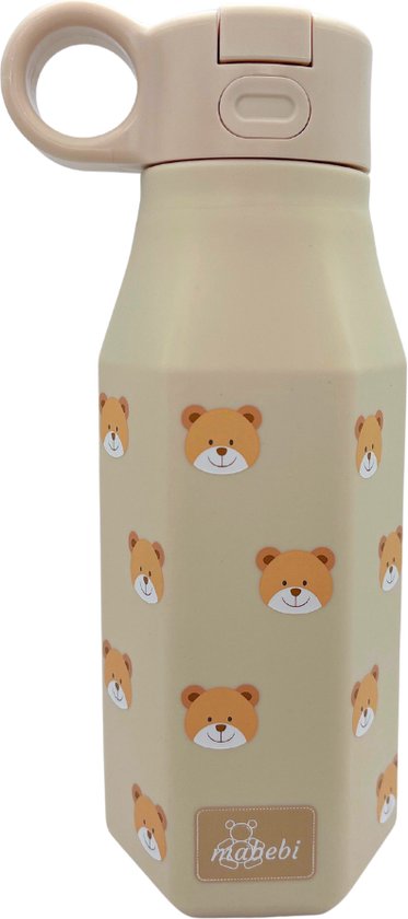 Mabebi - Drinkfles met kliksysteem 350 ml - Lekvrije drinkfles voor ...