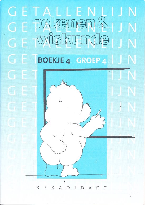 Rekenen en Wiskunde werkboekje 4 groep 4 (per stuk) | bol
