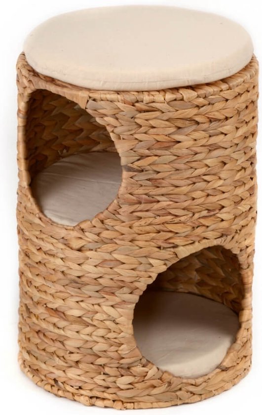 Silvio Design Kattenton Waterhyacint - Kattenmand - ± Ø 32 x 47 cm | bol