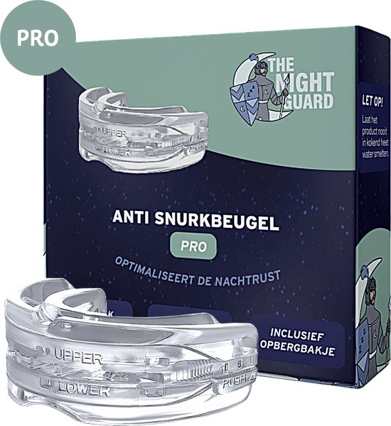 The Night Guard® Anti Snurk Beugel Pro - Verstelbaar - Nachtbeugel ...
