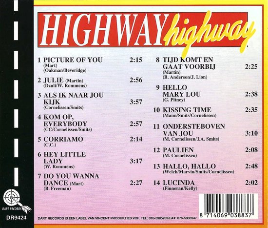 Highway - CD-album met 14 bekende nummers | bol