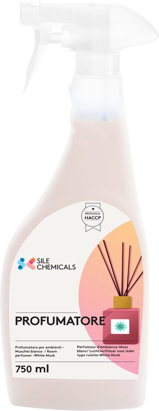 PROFUMATORE Witte Musk 750ml - Professioneel Luchtverfrisser - Spray | bol