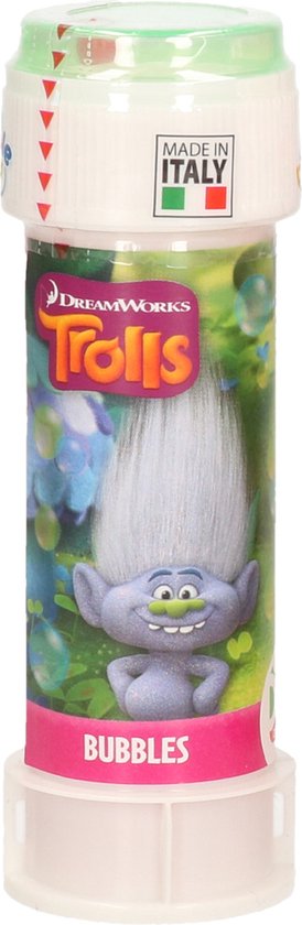 Bellenblaas - Trolls/trollen - 50 ml - voor kinderen - uitdeel cadeau/kinderfeestje | bol