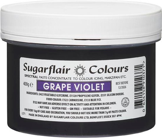 Sugarflair Spectral Concentrated Paste Colours Voedingskleurstof Pasta ...