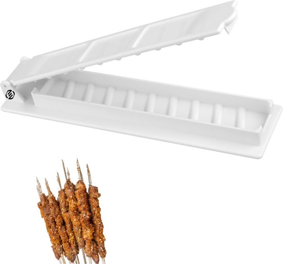 Equivera Kebab Maker - Spiesmaker - Hittebestandig - Sate Maker - Spies ...