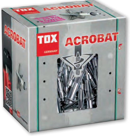 TOX Acrobat 25 stuk(s) Schroefanker 71 mm | bol