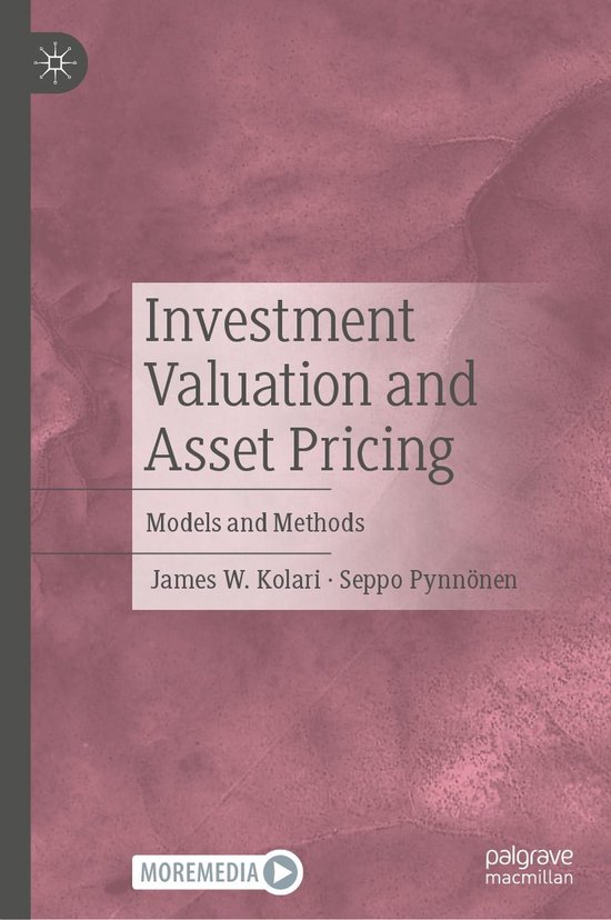 Investment Valuation and Asset Pricing (ebook), Seppo Pynnoenen | 9783031167843 | Boeken | bol