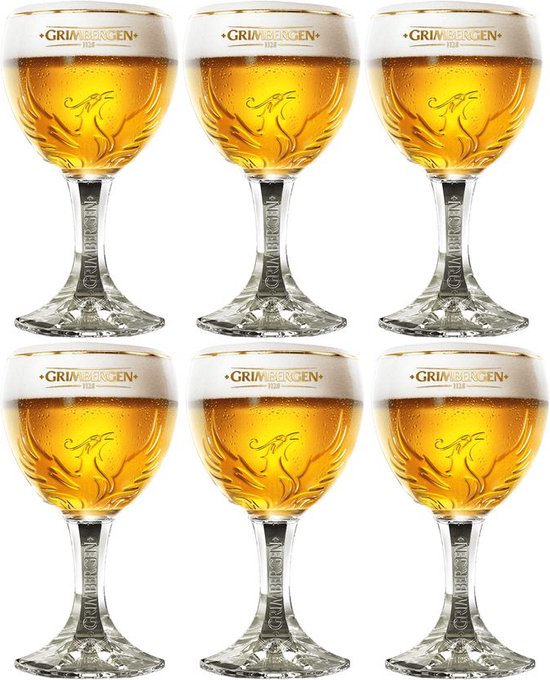 Grimbergen Bierglas Op Voet 33 cl | bol