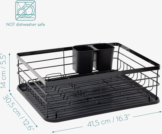 Afdruiprek voor de Keuken - Borden, Bestek, Potten en Pannen Droogrek ...