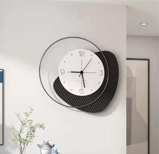 Luxaliving - Moderne Wandklok - Stil uurwerk - Wandklokken - Klokken ...