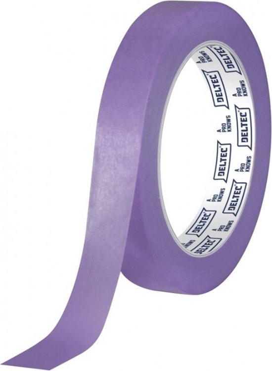 Deltec Masking Tape Sensitive - Paarse tape voor kwetsbare ondergronden ...