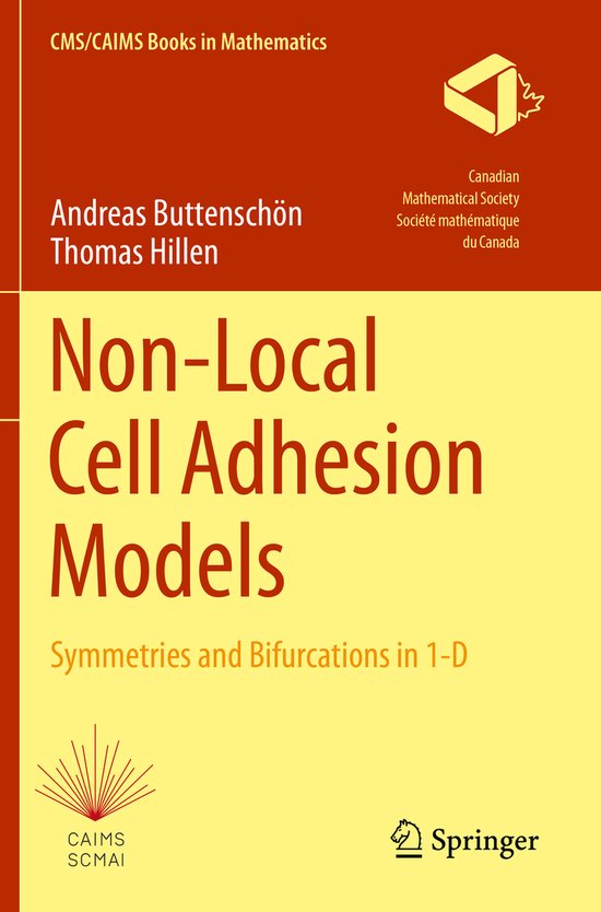 Non Local Cell Adhesion Models | 9783030671136 | Andreas Buttenschön ...