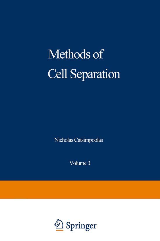 Biological Separations- Methods of Cell Separation | 9781468436648 ...