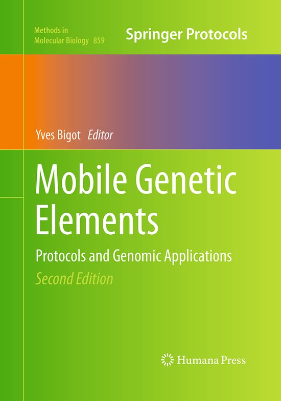 Methods in Molecular Biology- Mobile Genetic Elements | 9781493959235 ...