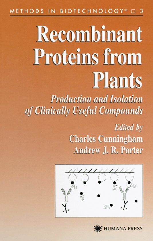 Methods in Biotechnology- Recombinant Proteins from Plants | 9780896033900 |... | bol