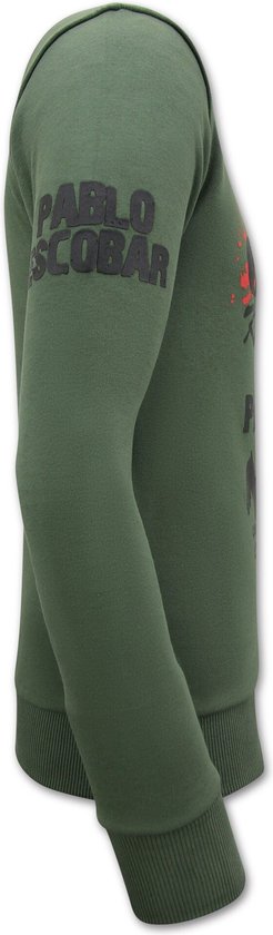 Pablo Escobar - El Patron Heren Sweater - Groen | bol