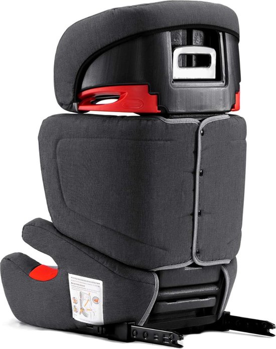 Kinderstoel auto met Isofix - Verstelbare Hoofdsteun - Tot 12 jaar | bol