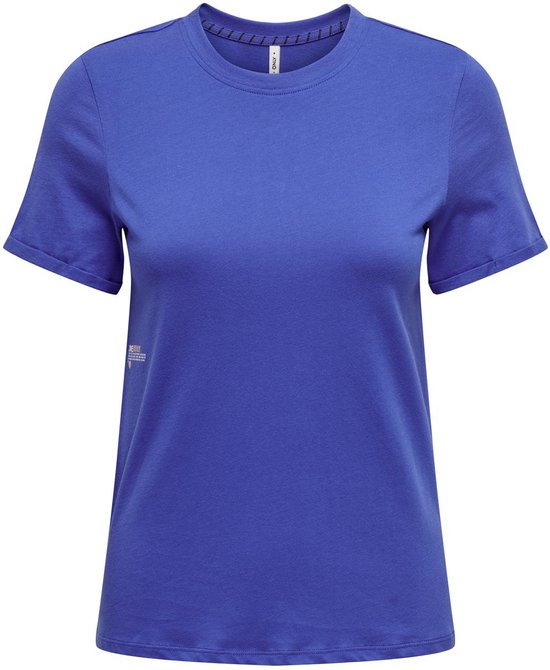 Only T-shirt Onlina Reg S/s Fold-up Top Box Jrs 15324012 Dazzling Blue ...