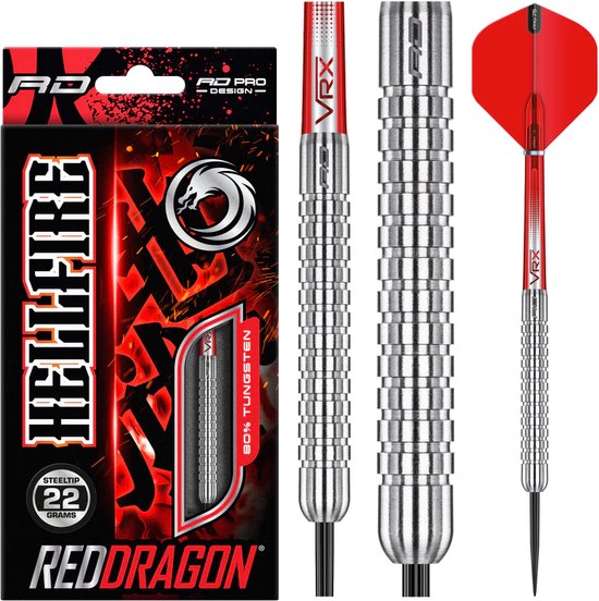 RED DRAGON - Hell Fire A: Steeltip Tungsten Dartpijlen Professioneel ...