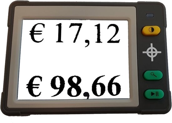 Elektronische loep HD 9 cm | bol