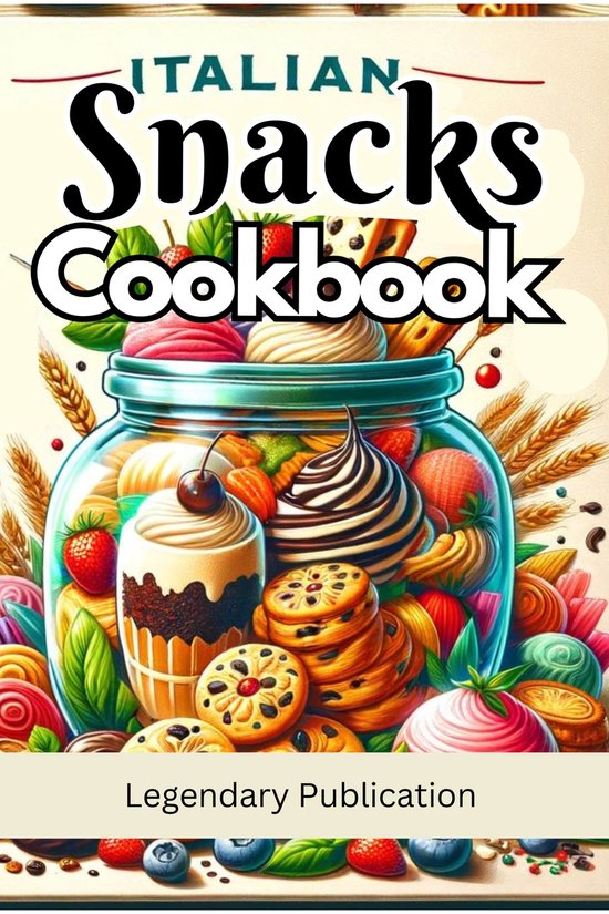 Italian Snacks Cookbook (ebook), Legendary Publication | 1230007598135 ...