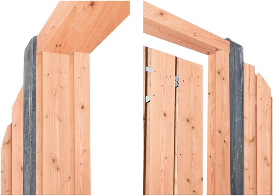 Deurkozijn met aanslagligger 210 x 90-150 cm | bol