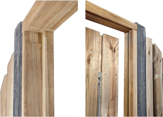 Deurkozijn met aanslagligger 210 x 90-150 cm | bol