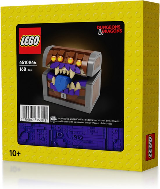 LEGO® Dungeons & Dragons Mimic-dobbelsteendoos (5008325) | bol