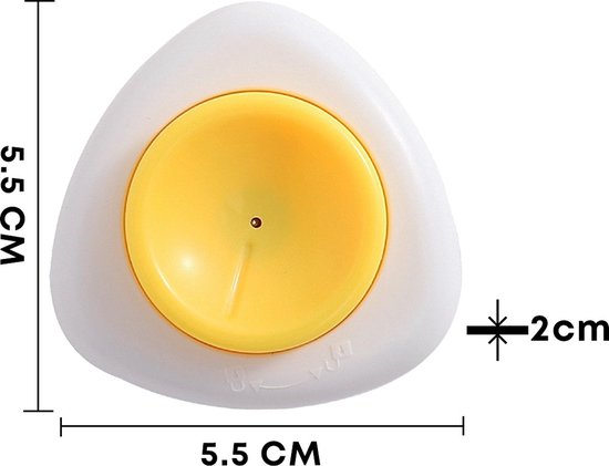 Knaak - Eiprikker - Eierprikker - Ei prikker - Wit - Universeel | bol