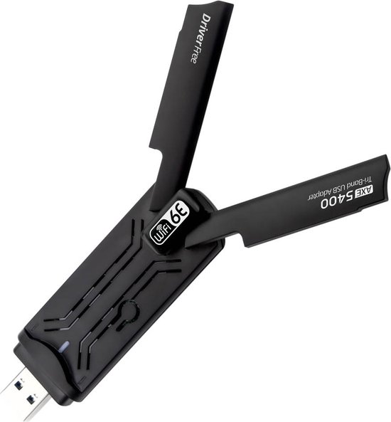 ThunderGold WiFi Adapter USB - USB WiFi Adapter - WiFi 6 - 5400 Mbps ...