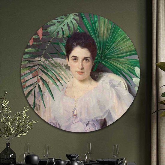 Muurcirkel Keep calm and stay classy Lady Agnew | Forex | Ø 100cm ...