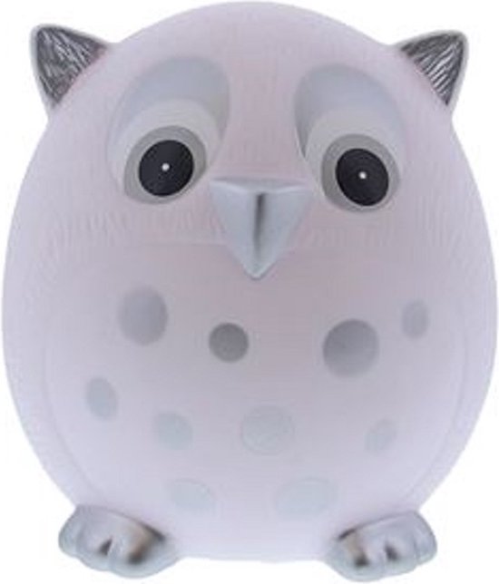 Spaarpot Tyto Uiltje - Wit - 12,5cm hoog - Geboorte - Doop ...