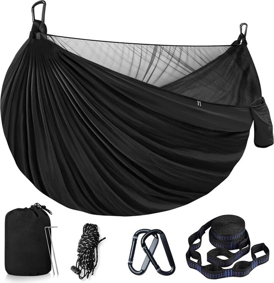 Outdoor campinghangmat, hangmat voor lichte hangmat, houdt tot 350 kg ...
