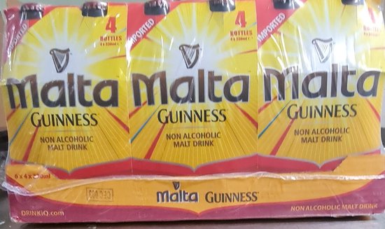 Malta Guinness non alcoholic malt drink 24 x 330ml | bol