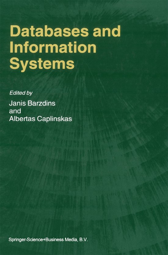Databases and Information Systems | 9789048156573 | Janis Barzdins | Boeken | bol