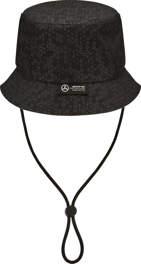 Mercedes Bucket Hat Zwart 2024 - Lewis Hamilton - George Russel ...