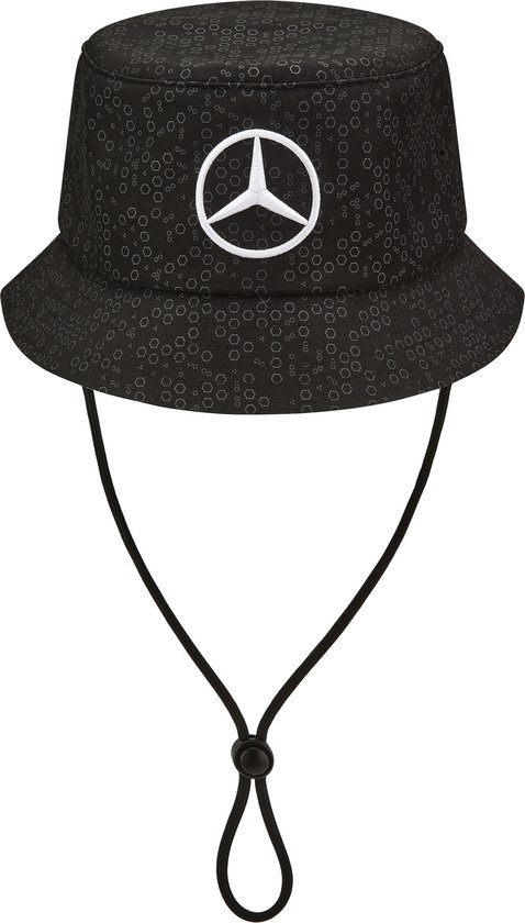 Mercedes Bucket Hat Zwart 2024 - Lewis Hamilton - George Russel ...