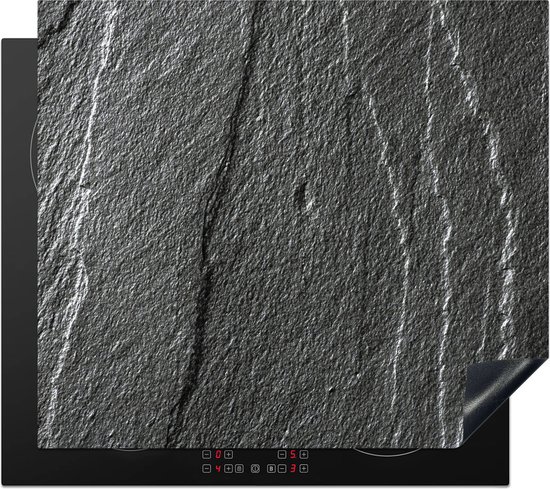 Inductie beschermer - Steen - Antraciet - Grijs - Inductie mat 60x50 cm ...