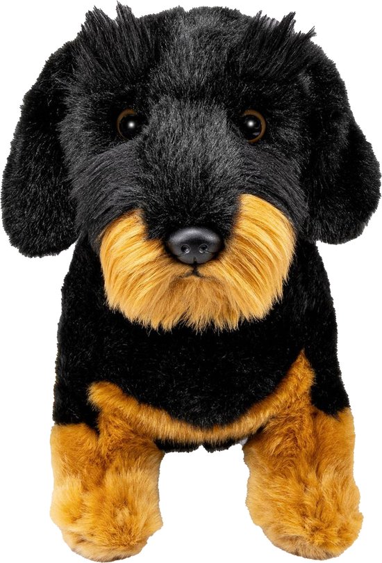 Carl Dick Knuffeldier Teckel hond - zachte pluche stof - premium ...