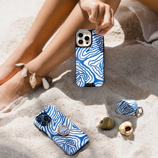 BURGA Telefoonhoesje voor iPhone 12 - Schokbestendige Hardcase Hoesje ...