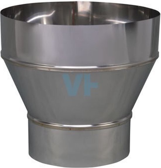 EW RVS verloopstuk 149 mm uitw. - 250 mm inw. | bol