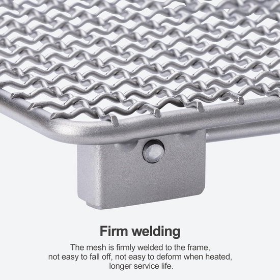 Titanium Grill Plaat Mini Barbecue Grill Pan Houder Met Opvouwbare Poot ...