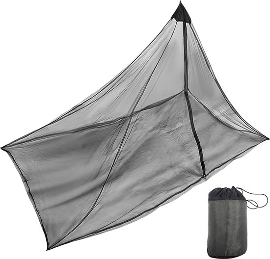 Campingklamboe voor 1 persoon, lichtgewicht klamboe voor buiten ...