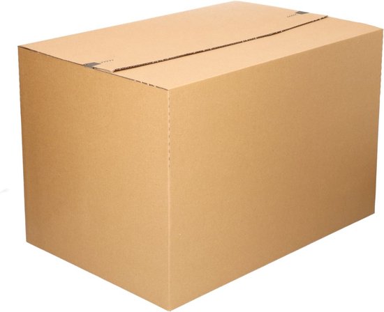 10x Verzenddoos 460 x 309 x 180-300 mm met plak- en tearstrip - Karton ...