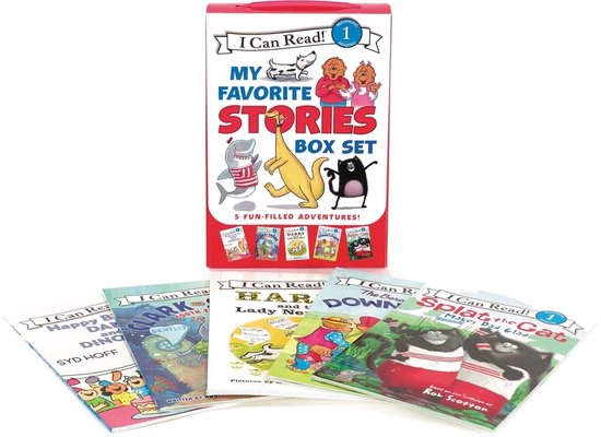 I Can Read 1 Favourite Stories BOX SET | 9780062385345 | Stan ...