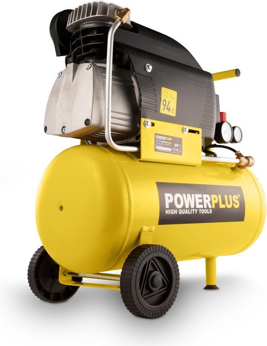 Powerplus POWX1735 Compressor - Luchtcompressor - 1500W - 8 bar - 24L ...