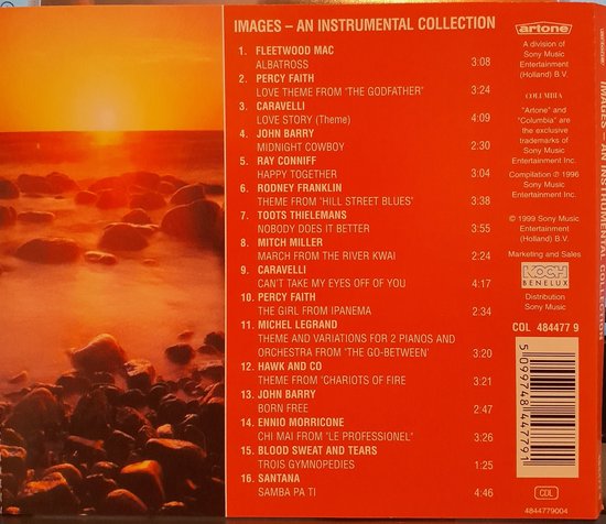 Images - An Instrumental Collection - De Mooiste Instrumentale liedjes ...