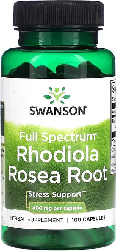 Swanson Health Rhodiola Rosea Root 400mg | bol