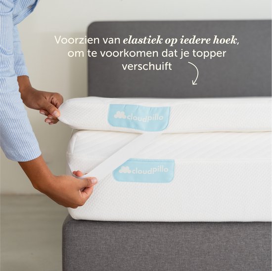 Cloudpillo Original Split Topper 180x210 - Afstelbaar - 125 Dagen ...