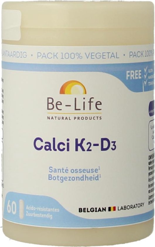 Be-Life Calci vital K2 D3 60 capsules | bol